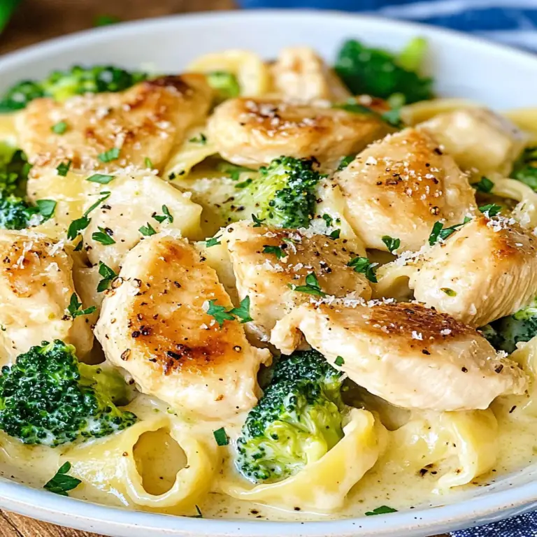 Chicken Broccoli Alfredo