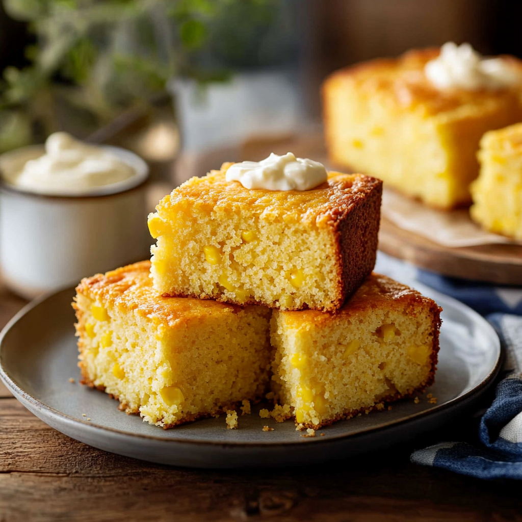 Cornbread with Cream Corn