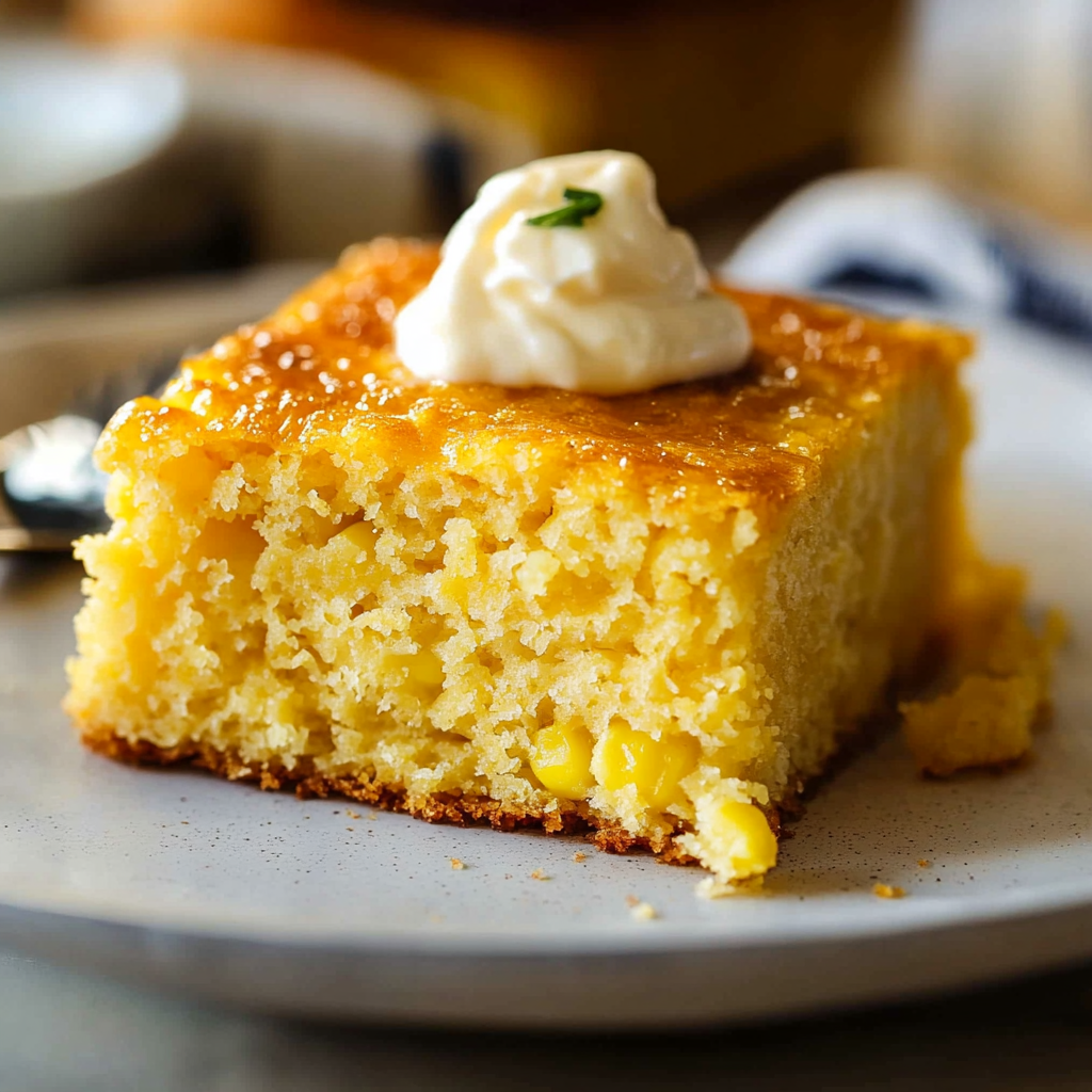 Cornbread with Cream Corn