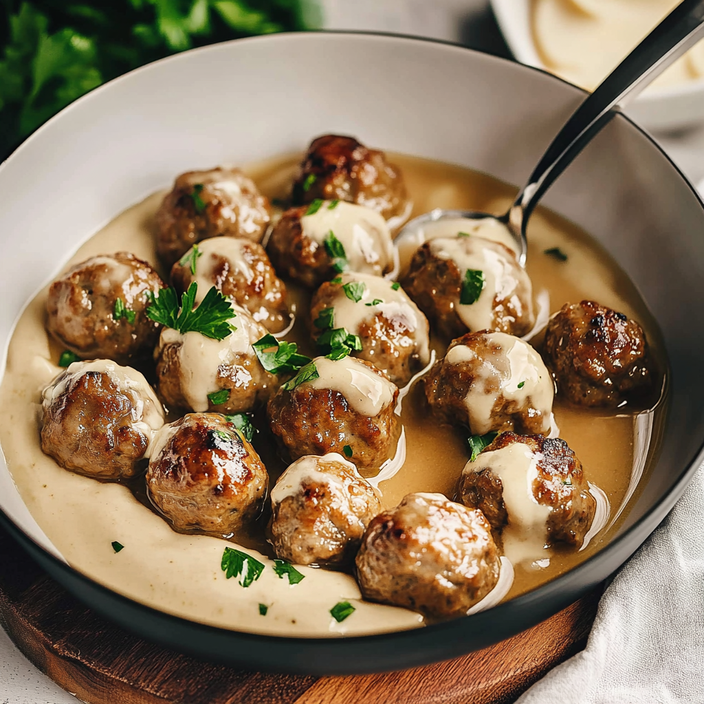 Swedish Meatballs with Frozen Meatballs