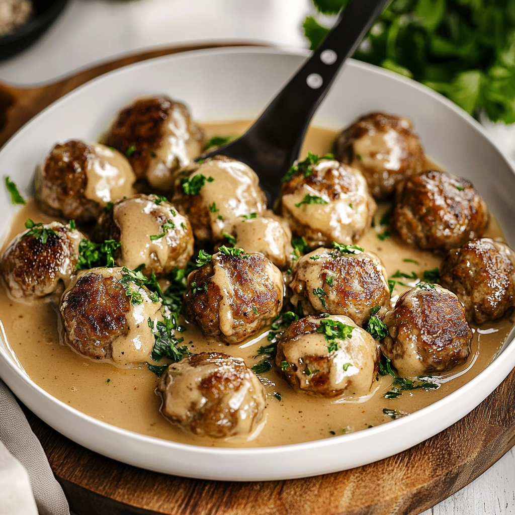 Swedish Meatballs with Frozen Meatballs