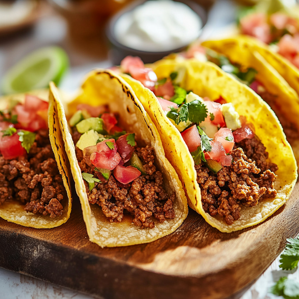 Ground Beef Tacos