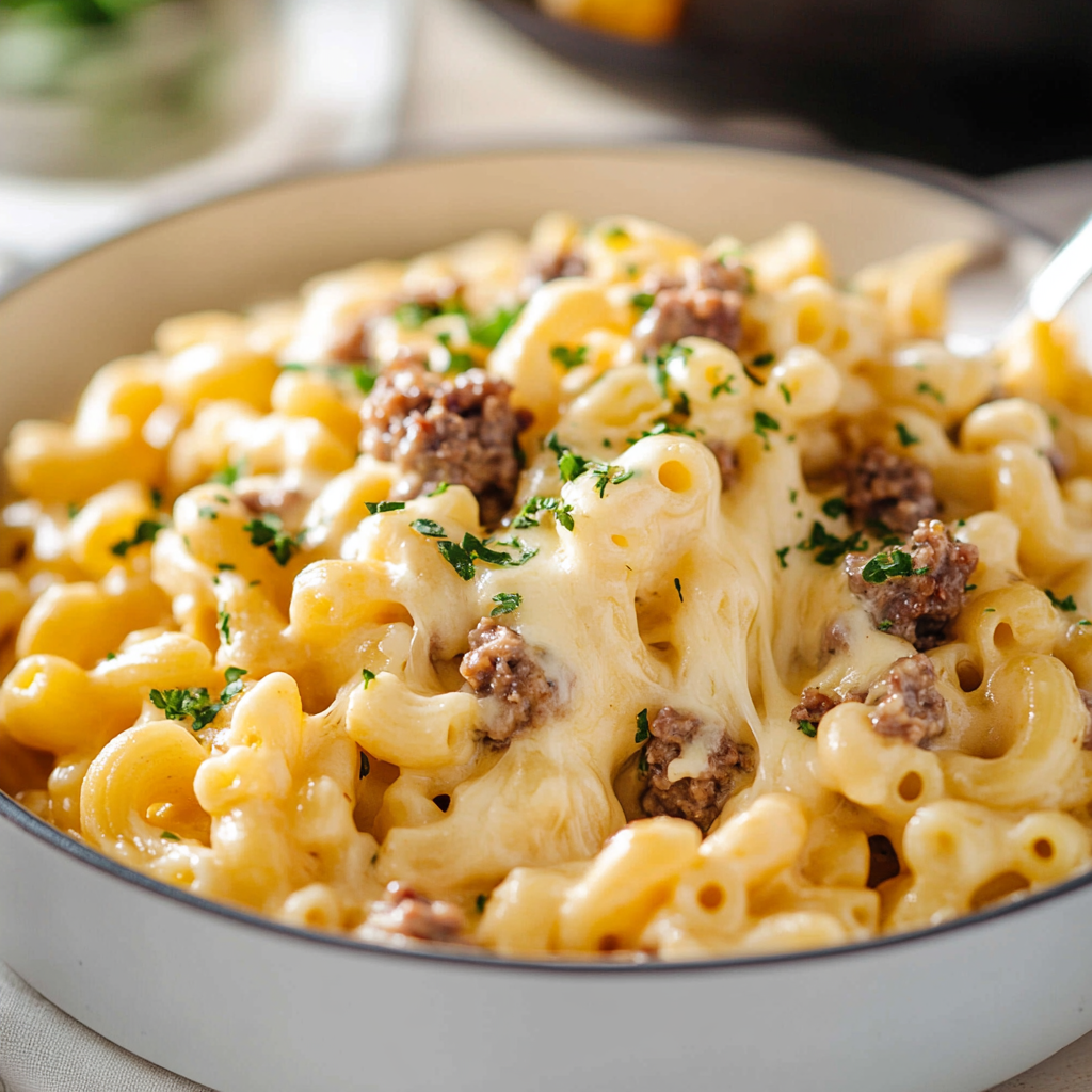 Hamburger Mac and Cheese